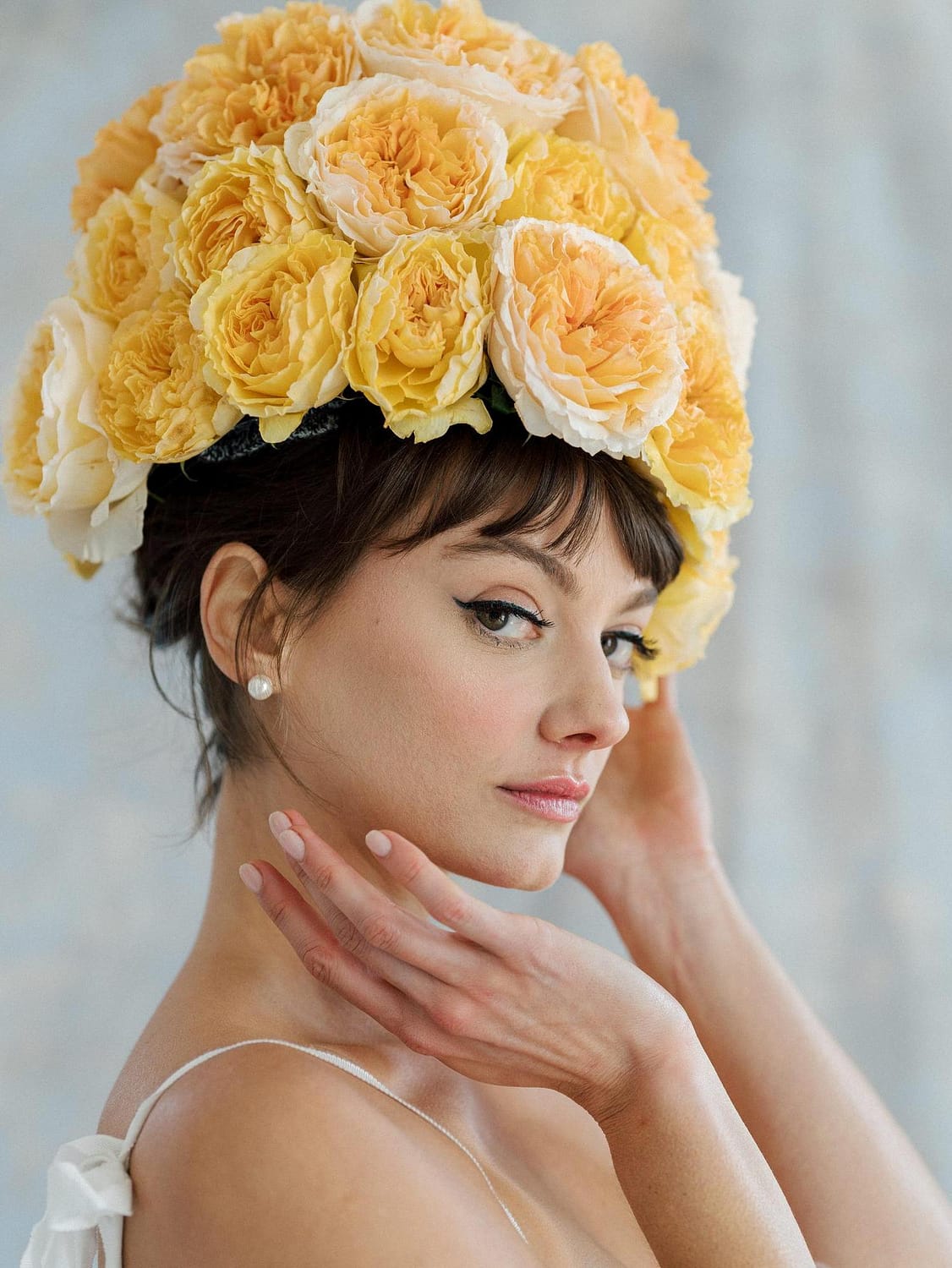 Trend Alert - The New Floral Headpiece - David Austin Wedding and Event ...