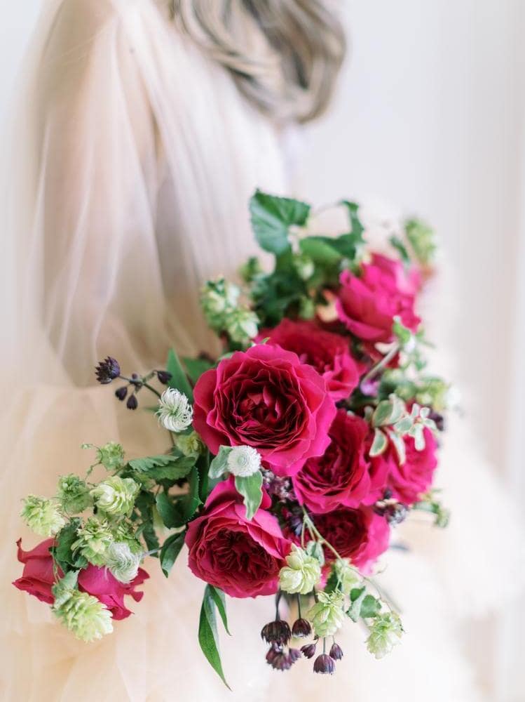 The Ultimate Guide to Pink Wedding Roses - David Austin Wedding and ...