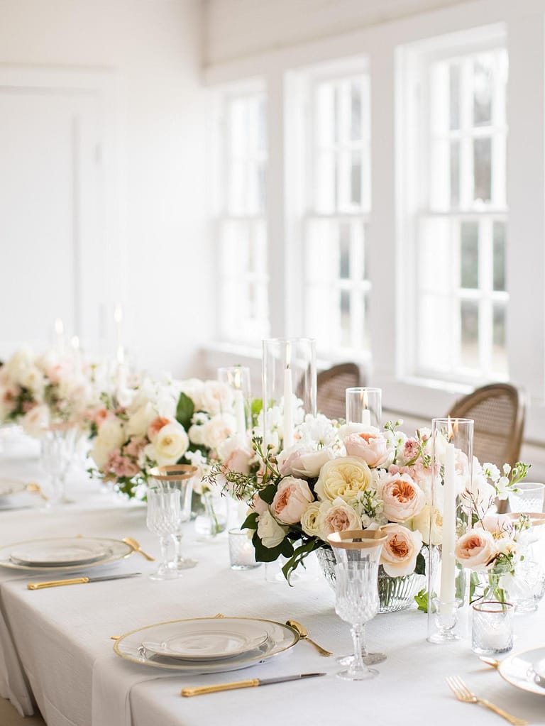 Intimate Wedding Inspiration - David Austin Wedding and Event Roses